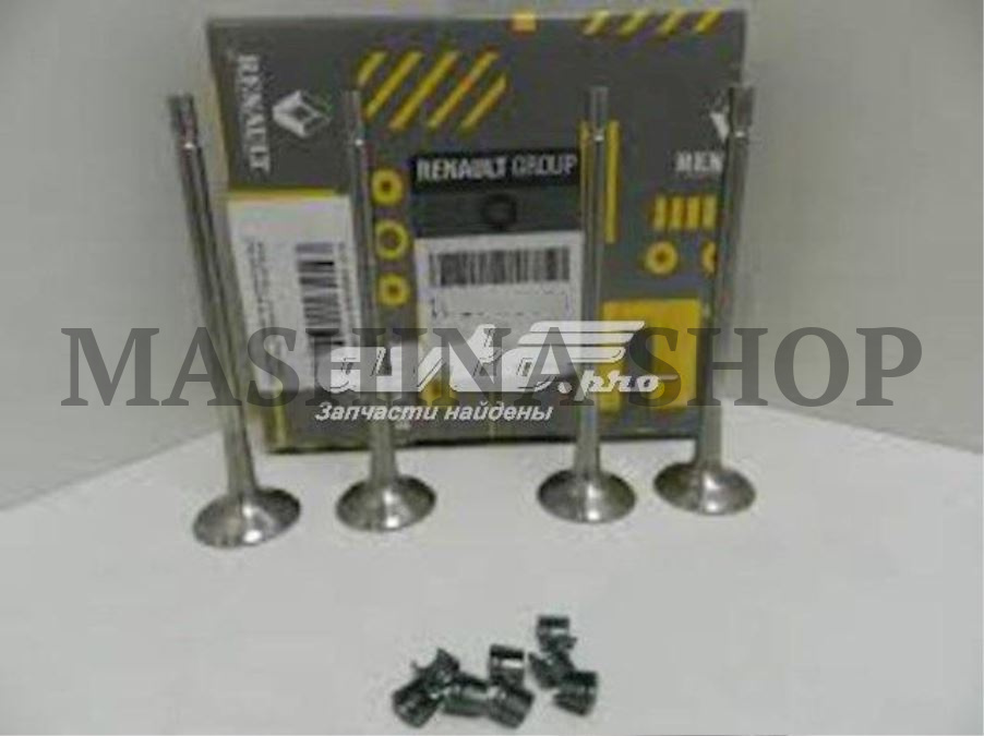 Купить Клапан выпускной (28x5.5x107.5) K4M 1.6 16 клапанов RENAULT ...